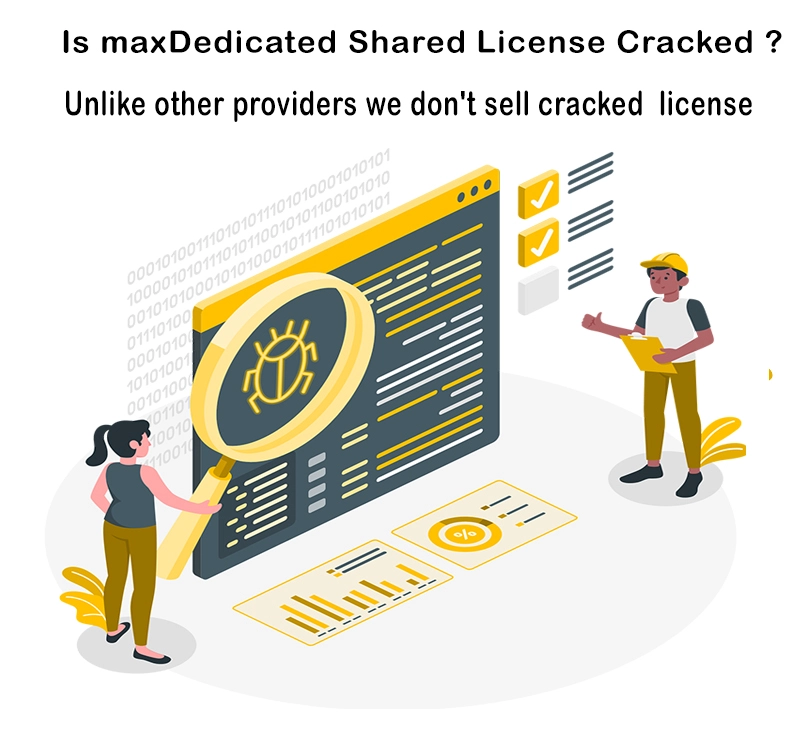 MaxDedicated.com - Shared License